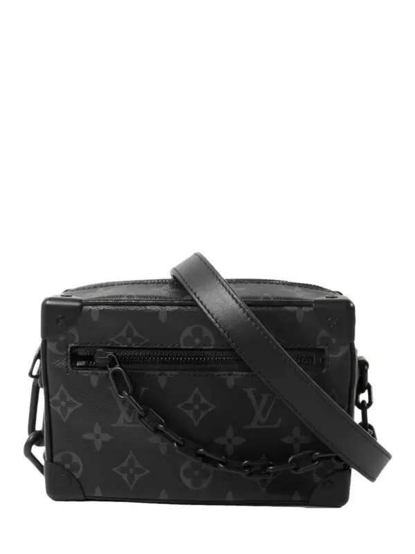 LOUIS VUITTON Mini Soft Trunk Shoulder Bag - Black