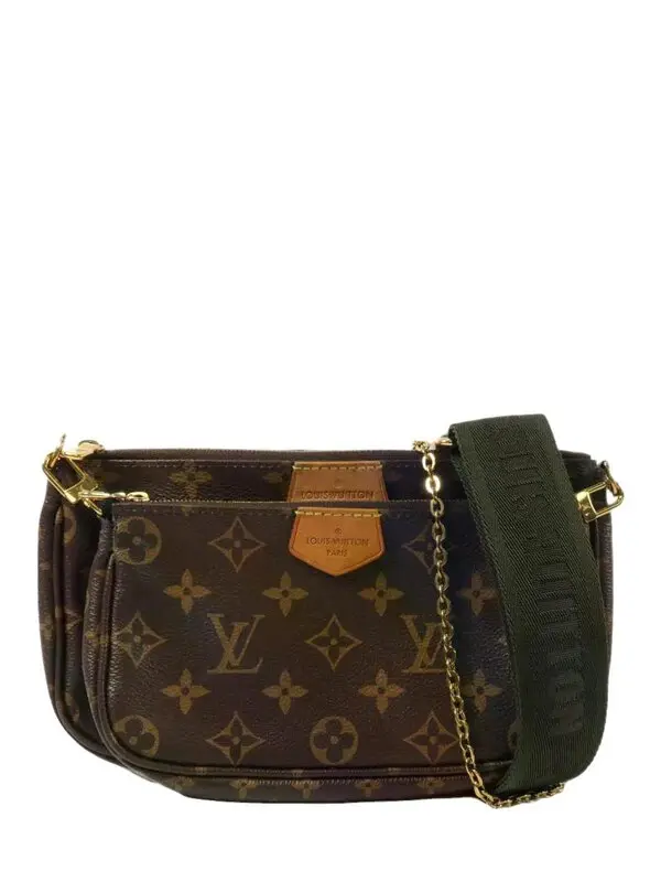 LOUIS VUITTON Multi Pochette Accessoires Monogram Shoulder Bag - Brown