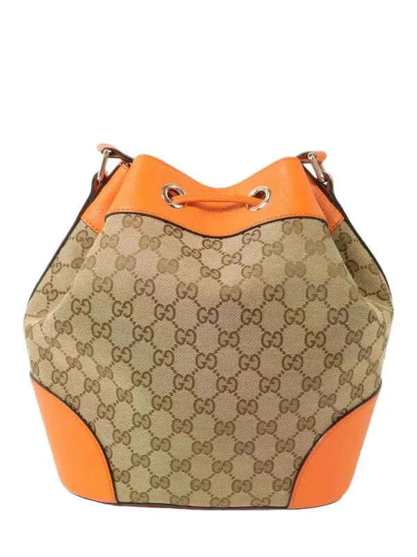 Gucci Gg Pattern Bucket Bag - Neutrals