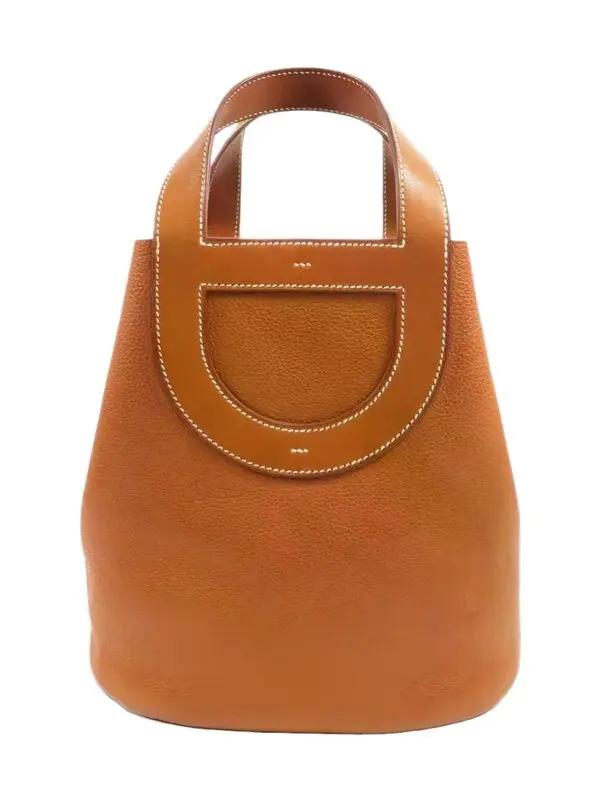Hermès In-the-loop 2 Leather Tote Bag - Brown