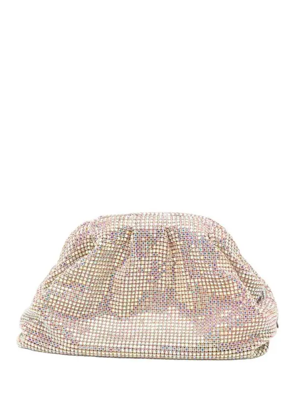 TWENTY FOURHAITCH Petra Crystal Embellished Clutch Bag - Pink
