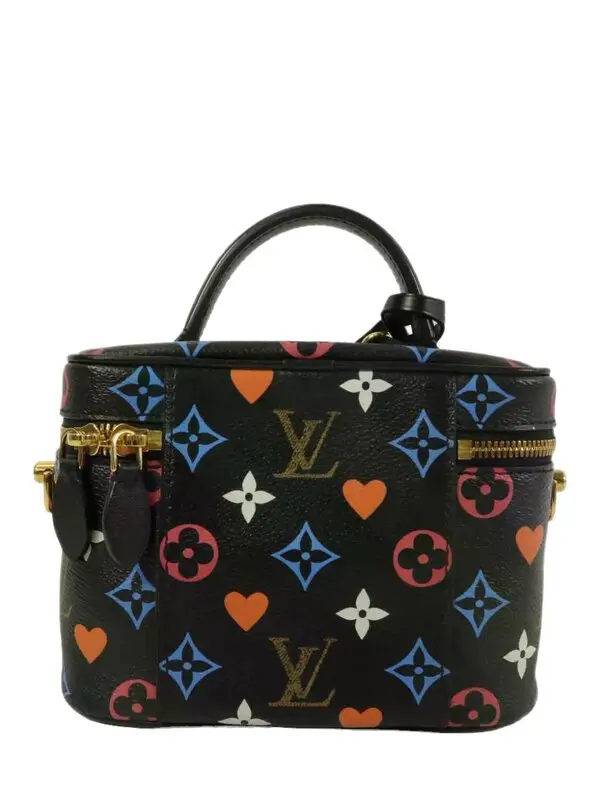 LOUIS VUITTON Game On Vanity Pm Handbag - Black