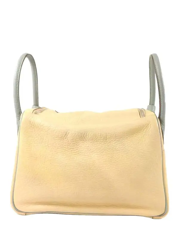 Hermès Lindy 30 Tote Bag - Yellow
