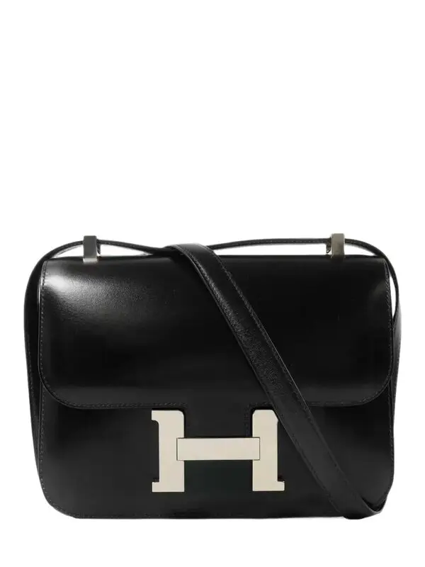 Hermès 24 Constance Shoulder Bag - Black
