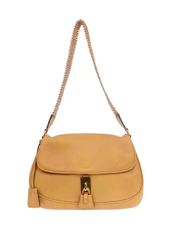 Prada Chain-link Shoulder Bag - Neutrals