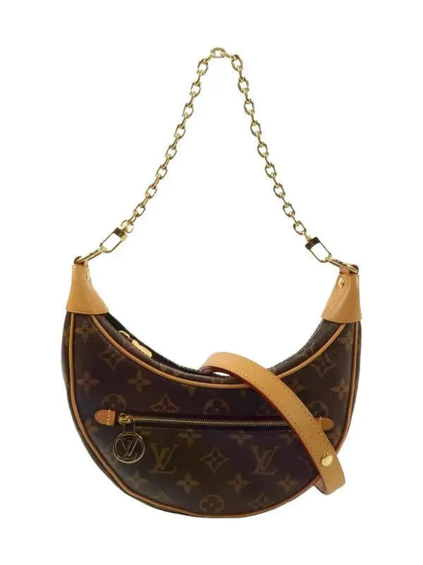 LOUIS VUITTON Monogram Loop Shoulder Bag - Brown