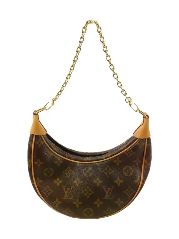 LOUIS VUITTON Monogram Loop Shoulder Bag - Brown
