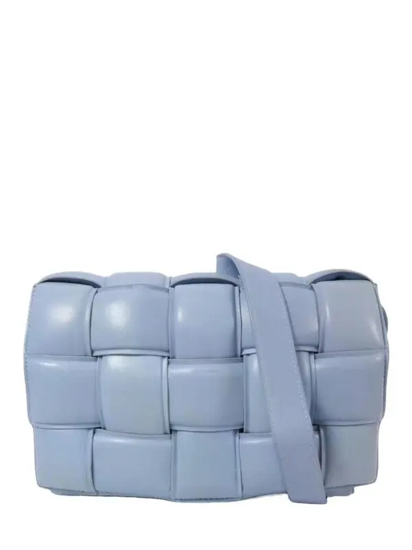 Bottega Veneta Cassette Padded Shoulder Bag - Blue