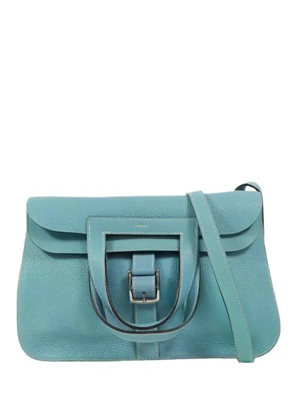 Hermès Halzan Shoulder Bag - Blue