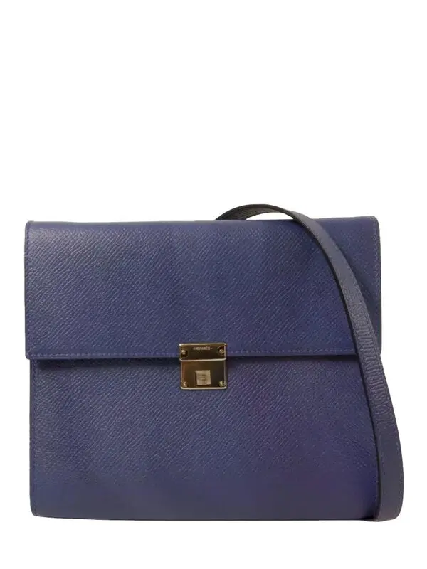 Hermès Clic 16 Shoulder Bag - Blue