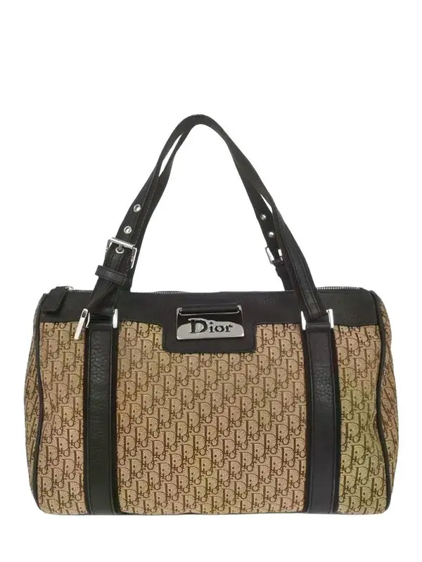 Dior Trotter Monogram Canvas Tote Bag - Neutrals