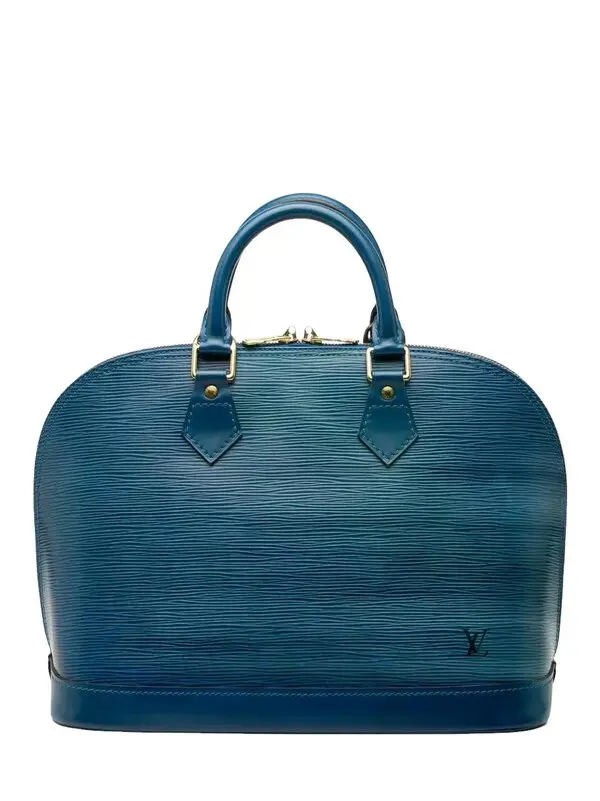 LOUIS VUITTON Epi Alma Pm Handbag - Blue