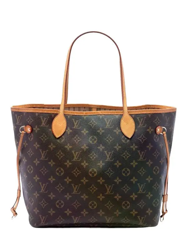 LOUIS VUITTON 2012 Monogram Neverfull Mm Tote Bag - Brown