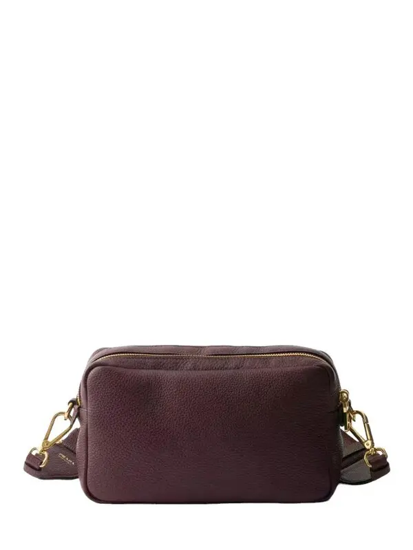 Prada Calf Leather Shoulder Bag - Red