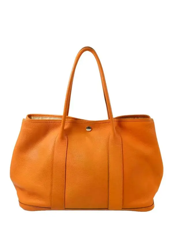 Hermès 2009 Pm Garden Party Tote Bag - Orange