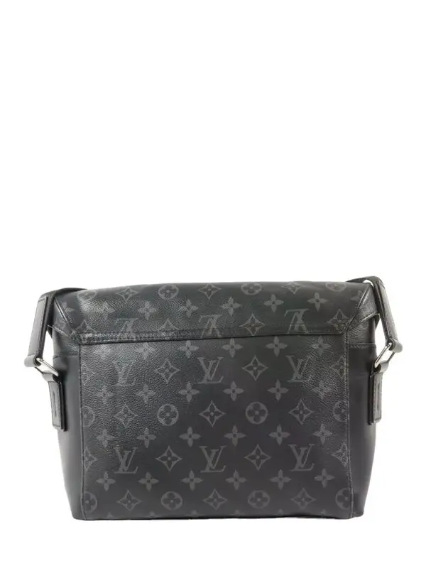 LOUIS VUITTON Monogram Eclipse Pm Voyager Messenger Bag - Black