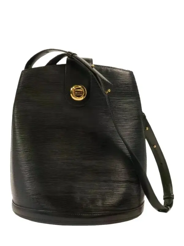 LOUIS VUITTON Epi Cluny Shoulder Bag - Black