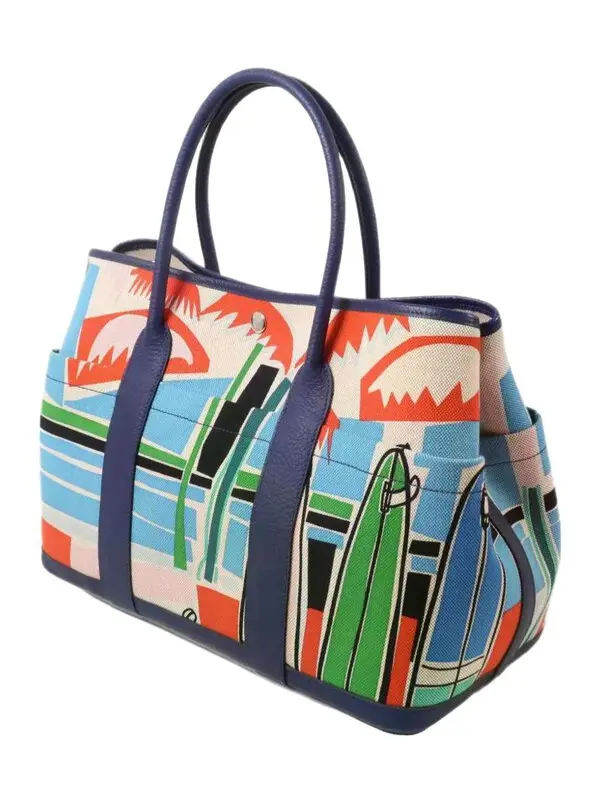 Hermès Garden Party Pocket Tote Bag - Neutrals