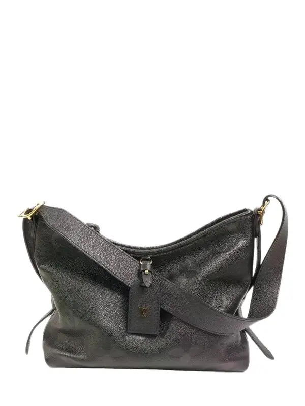 LOUIS VUITTON Carryall Pm Shoulder Bag - Black