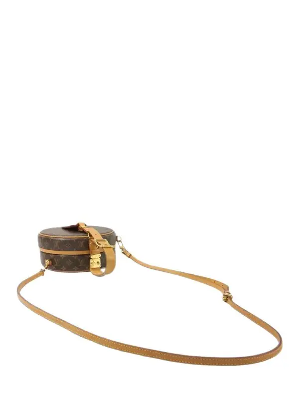 LOUIS VUITTON Petite Boite Chapeau Monogram Shoulder Bag - Brown