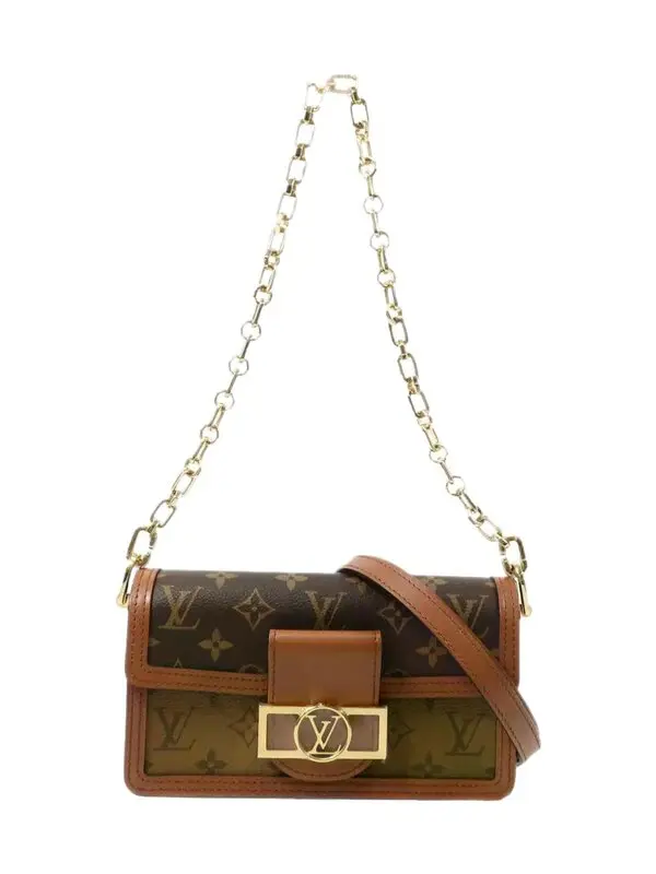 LOUIS VUITTON Dauphine East West Tote Bag - Brown