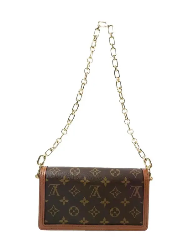 LOUIS VUITTON Dauphine East West Tote Bag - Brown