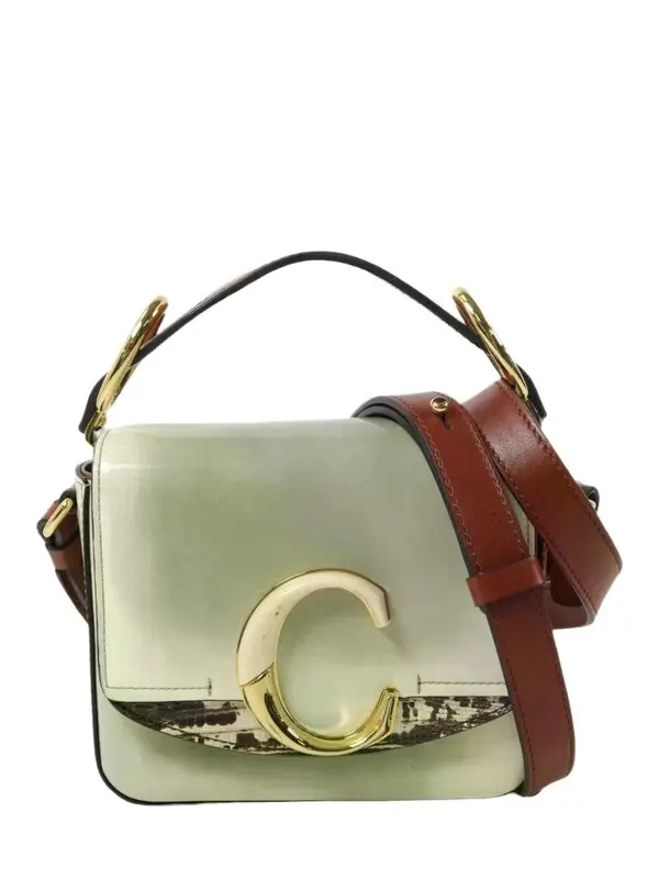 Chloé Mini C Tote Bag - Green