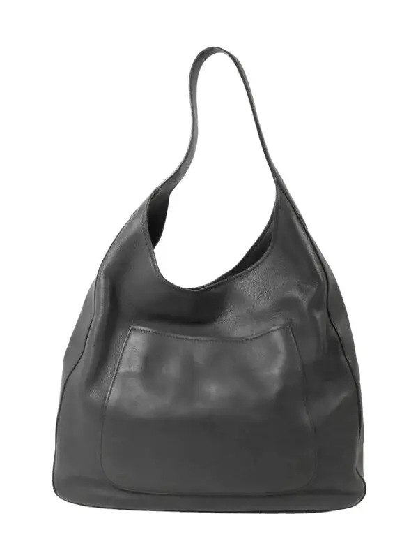 Prada Calfskin Leather Shoulder Bag - Grey