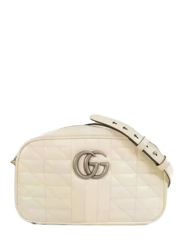 Gucci Gg Marmont Shoulder Bag - Neutrals
