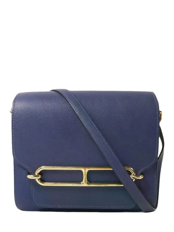 Hermès Mini Roulis Crossbody Bag - Blue