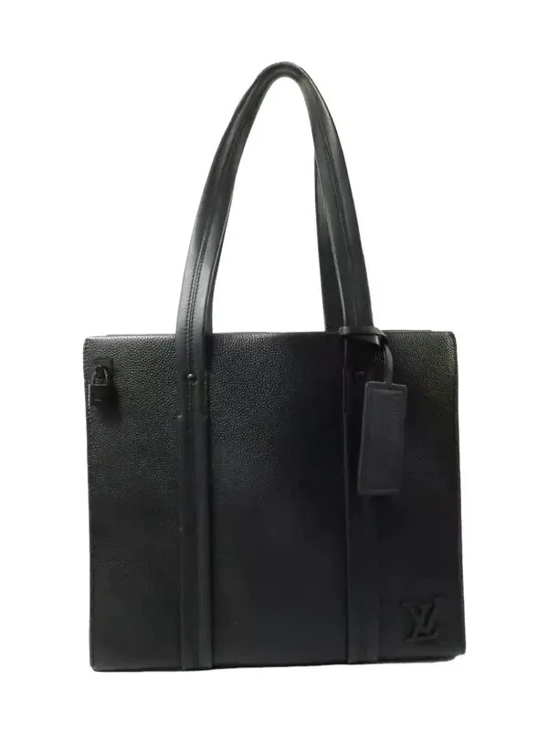 LOUIS VUITTON Aerogram Take Off Tote Bag - Black