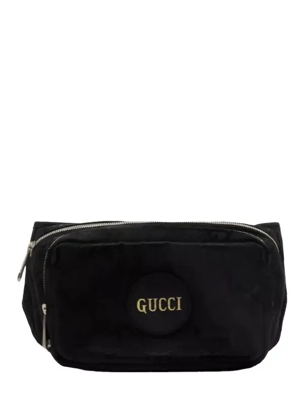 Gucci Gg Monogram Belt Bag - Black