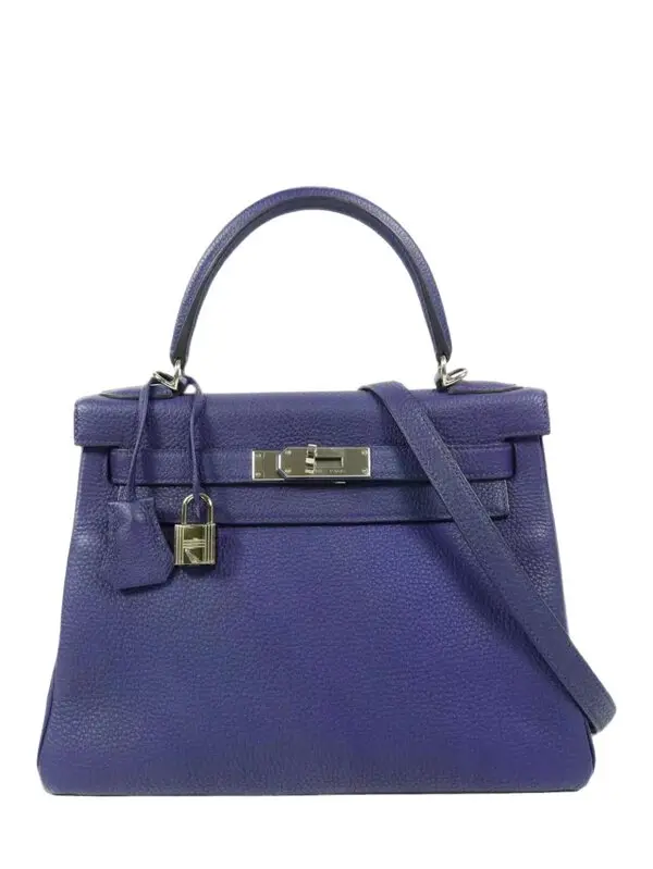 Hermès 2018 28 Kelly Tote Bag - Blue