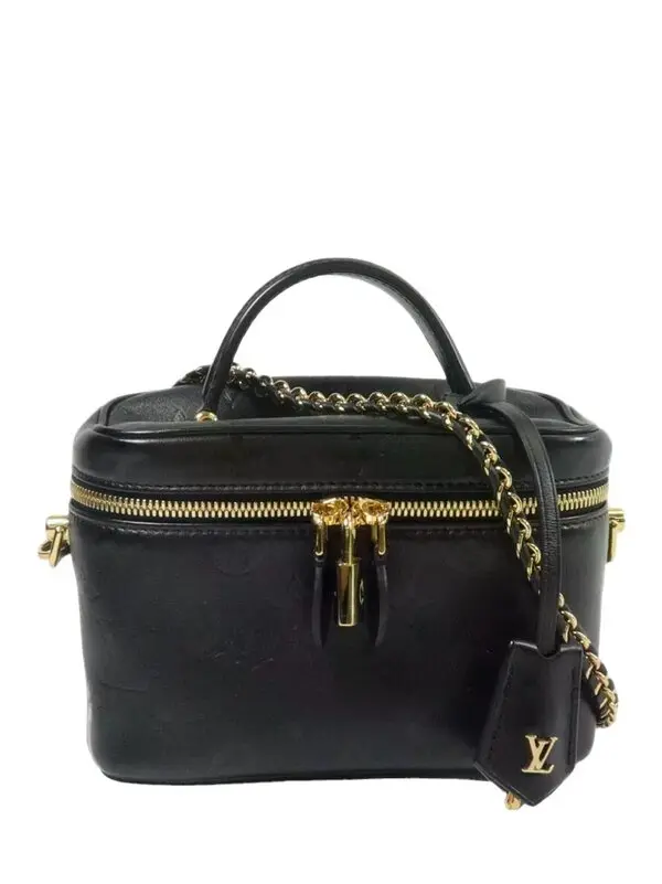 LOUIS VUITTON Vanity Shoulder Bag - Black