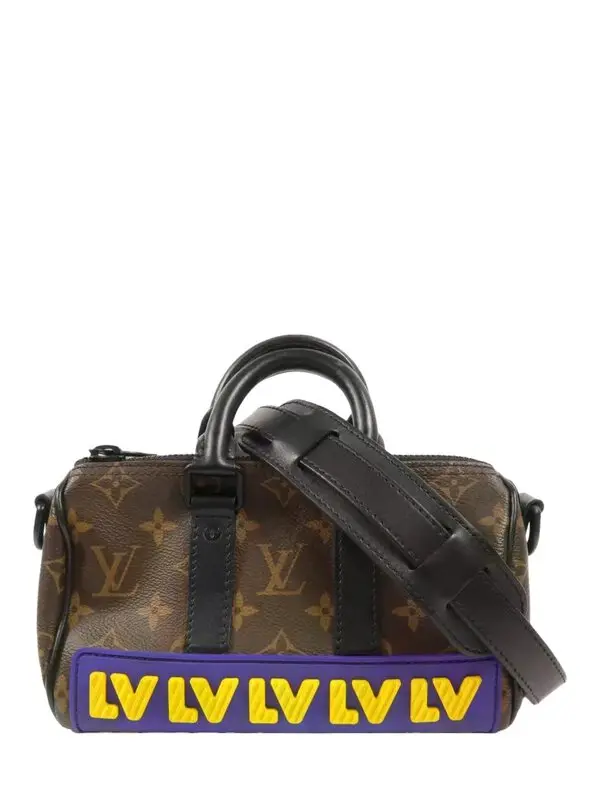 LOUIS VUITTON Monogram Keepall Xs Tote Bag - Brown