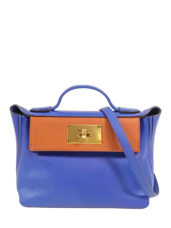 Hermès 24/24 Mini Tote Bag - Blue