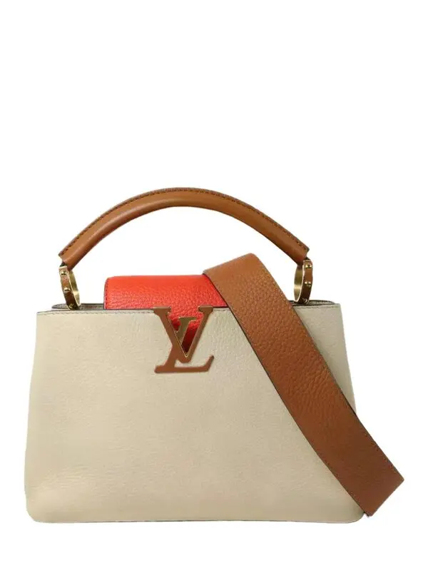 LOUIS VUITTON Capucines Bb Shoulder Bag - Neutrals