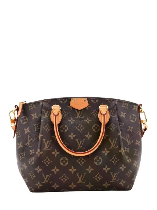 LOUIS VUITTON Monogram Canvas Pm Satchel - Brown