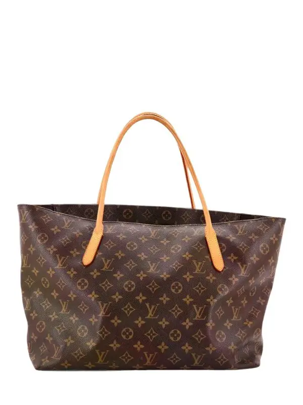 LOUIS VUITTON Raspail Monogram Canvas Mm Tote Bag - Brown