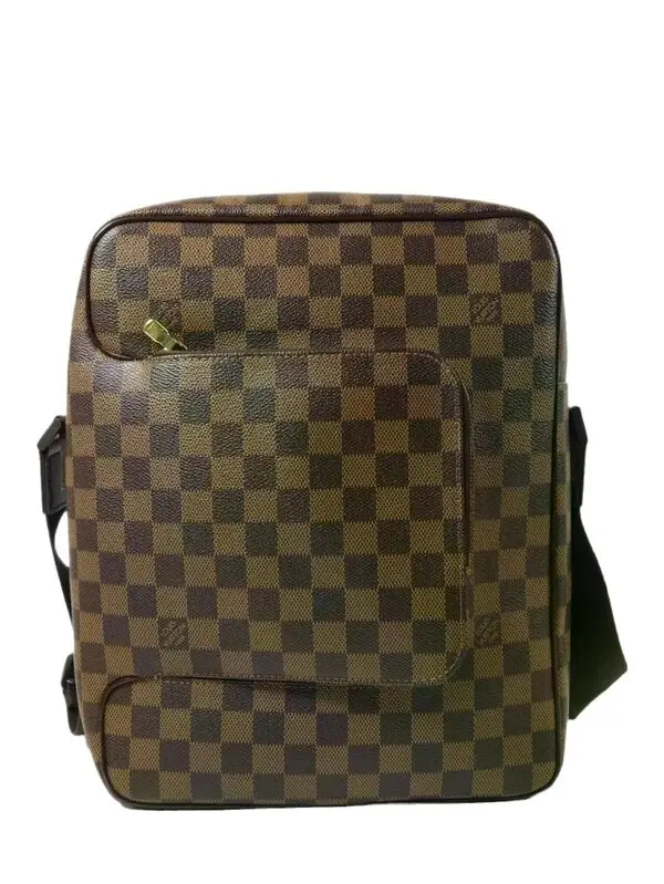 LOUIS VUITTON Damier Canvas Messenger Bag - Brown