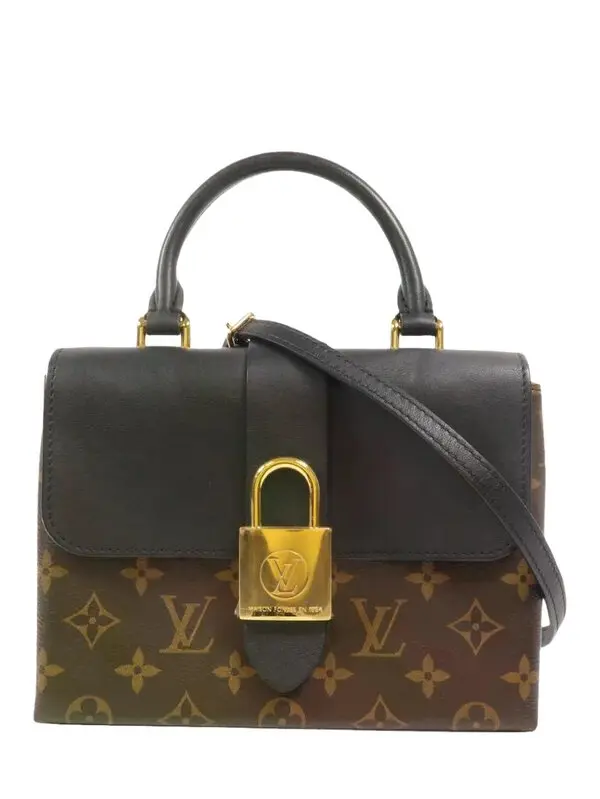 LOUIS VUITTON Locky Bb Monogram Handbag - Brown