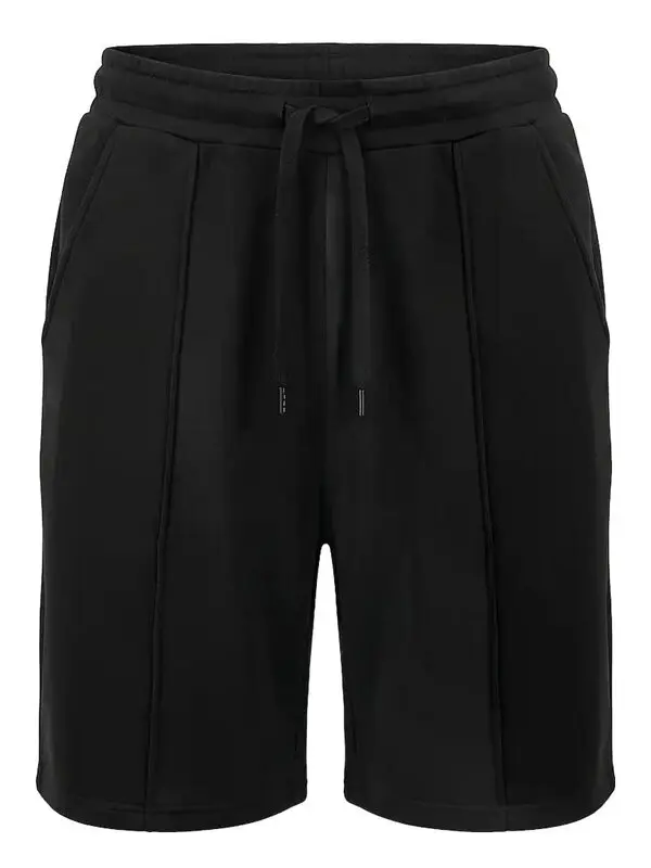 Valentino Garavani Logo-embroidered Drawstring Shorts - Black