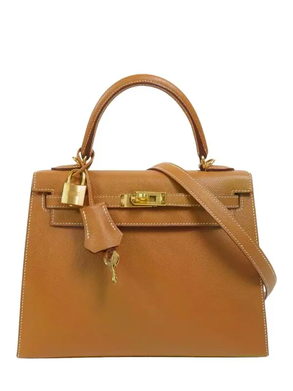 Hermès 2021 25 Kelly Tote Bag - Brown