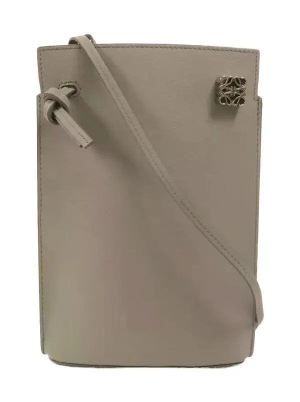 Loewe Dice Pocket Shoulder Bag - Grey