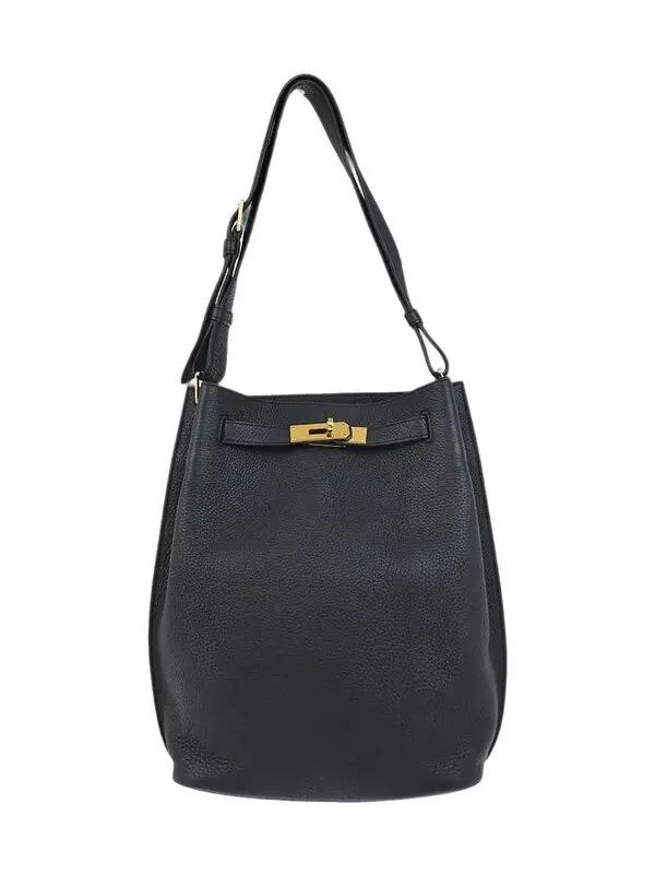 Hermès 22 Togo So Kelly Shoulder Bag - Black