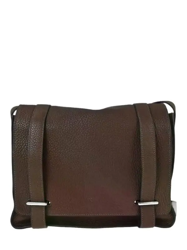 Hermès Taurillon Clemence Steve Caporal 27 Shoulder Bag - Brown