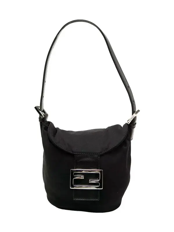 Fendi Nylon Handbag - Black