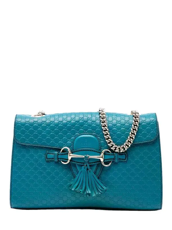 Gucci Emily Shoulder Bag - Blue