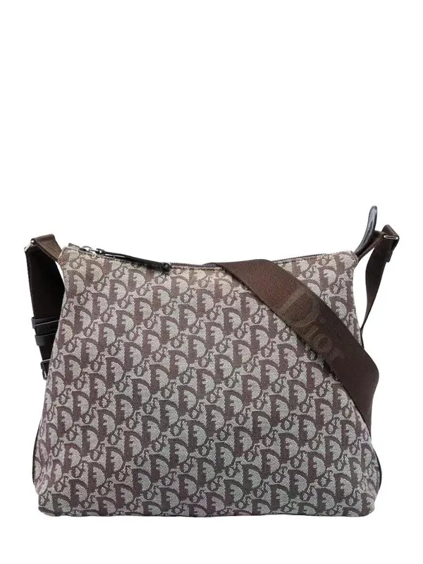 Dior Diorissimo Trotter Canvas Crossbody Bag - Brown