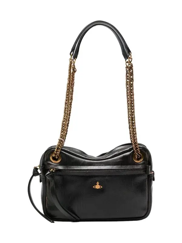 VIVIENNE WESTWOOD Dolce Orb-plaque Tote Bag - Black